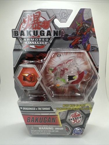 Bakugan Armored Alliance Diamond Dragonoid X Tretorous Translucent | eBay