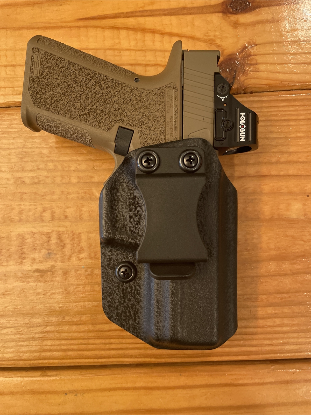 IWB Kydex Holster For Poly80 PF940c With Adjustable Clip optic cut | eBay