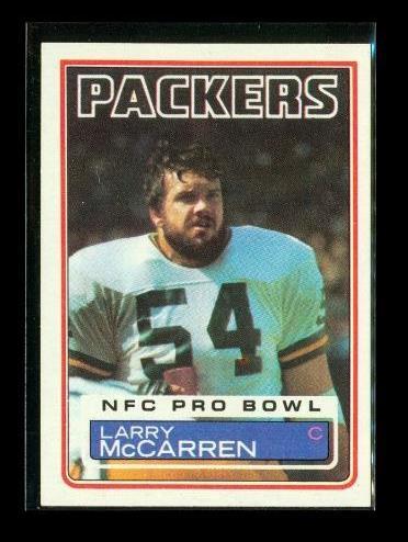 Vintage 1983 TOPPS NFC PRO BOWL Football Trading Card #84 LARRY ...