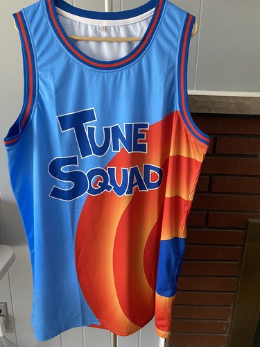 Unbranded Space Jam LeBron James Tune Squad #6 Lt Blue Jersey Size XXXL ...