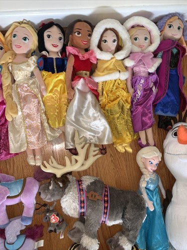 MASSIVE Disney Store Disney Princess Plush Dolls And Mixed Lot | eBay