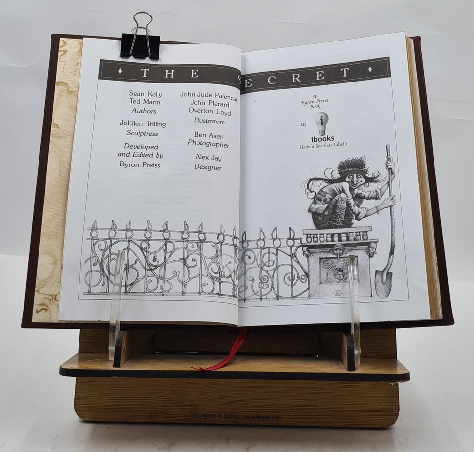 The Secret By Preiss, Byron & Mann, Ted & Kelly, Sean [Premium Leather Bound] | eBay