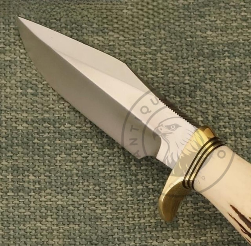 Handmade Randall Trout & Bird Hunting Knife Replica W/Sheath | Camping ...