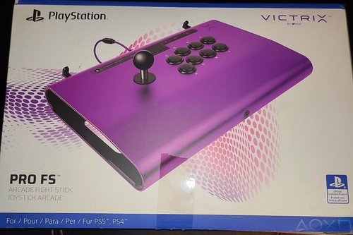 Playstation 4/5 & PC Victrix Pro Fs Arcade Fight Stick: Purple | eBay