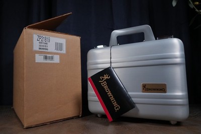 ZERO Halliburton X Browning - Aluminum Gun / Camera Case 100C - 12x9x5 ...
