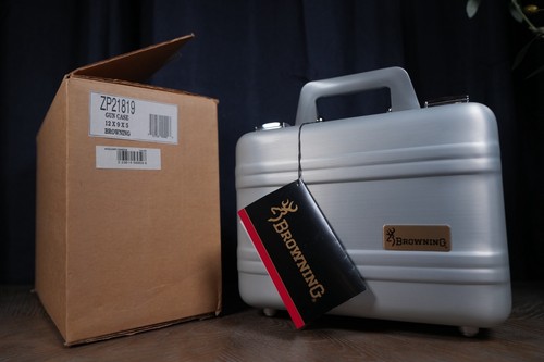 ZERO Halliburton X Browning - Aluminum Gun / Camera Case 100C - 12x9x5 ...