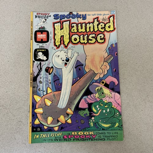Spooky, The Tuff Little Ghost, Haunted House No# 14 December 1974 ...