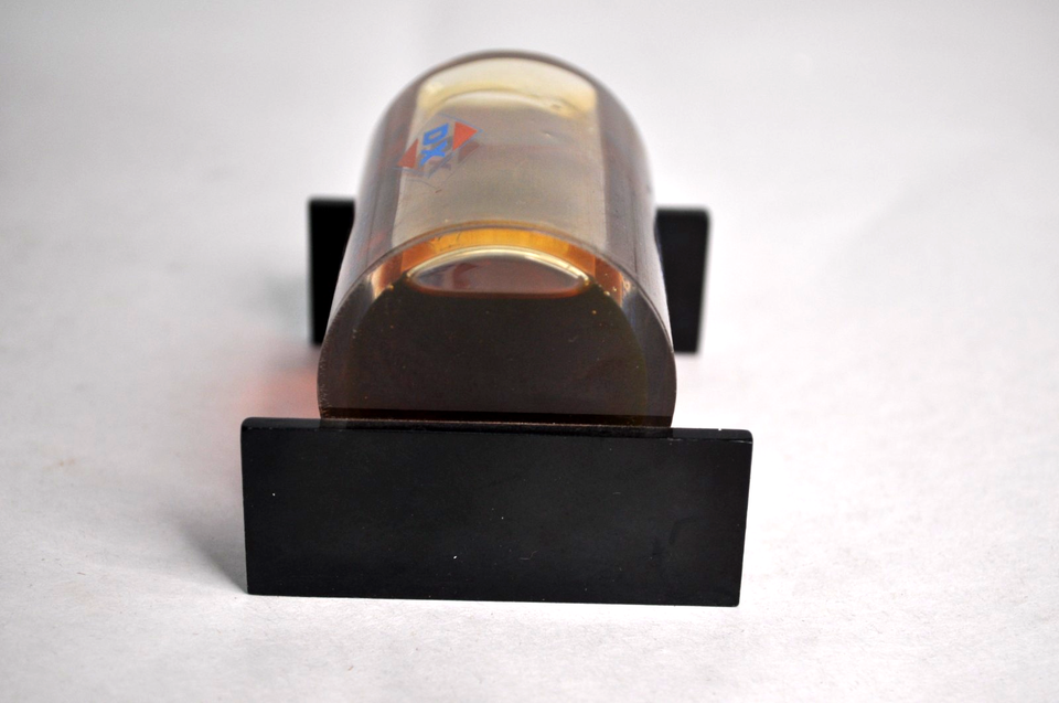 RARE Sunray DX Oil Sample Paperweight Desk Piece | eBay