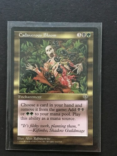 Magic the Gathering: MTG: Mirage: Cadaverous Bloom | eBay