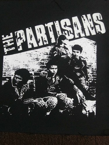LARGE The Partisans Punk Rock Band Canvas Screen Printed Back Patch | eBay
