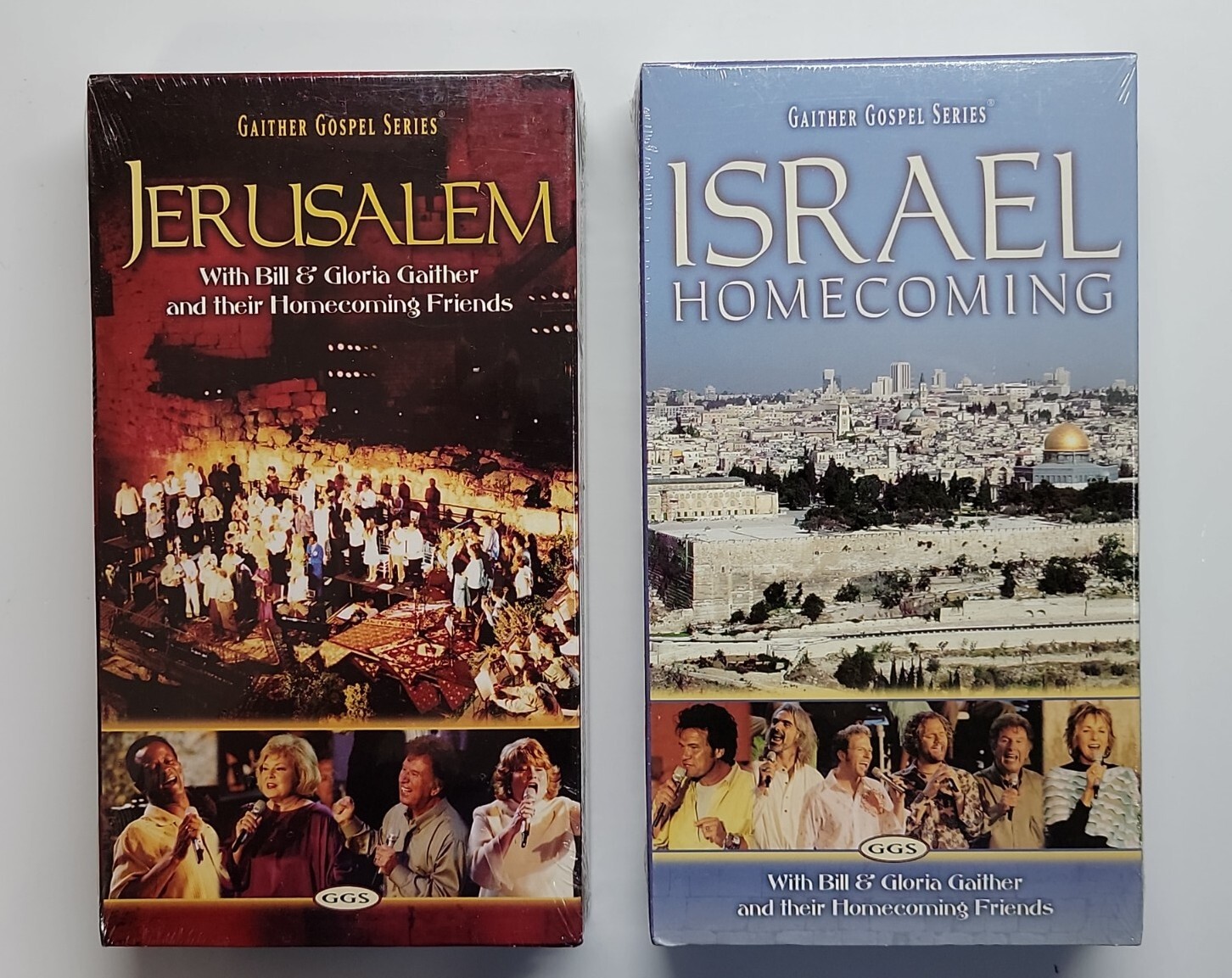 Bill & Gloria Gaither Gospel Israel & Jerusalem Homecoming VHS Factory ...
