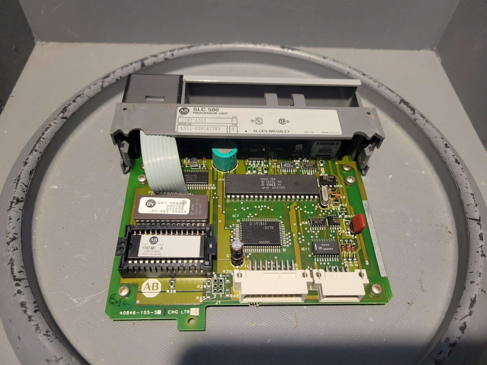 Allen Bradley SLC 500 Processor Unit, FRN 4, FAC 1M, Series B, 1747 ...