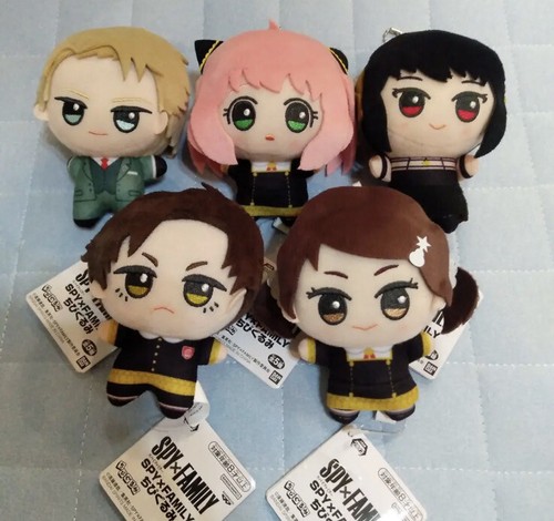 SPY x FAMILY Anya Loid Yor Forger Damian Becky Mascot Plush Set Of 5 ...