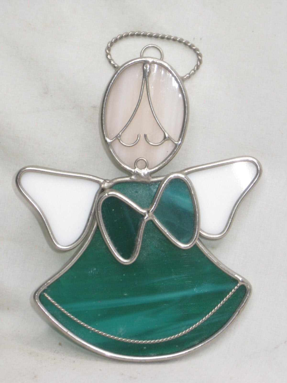 stained glass angel window sun-catcher window suncatcher light decor | eBay