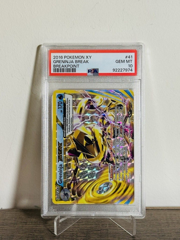 PSA 10 Greninja Break 41 XY Breakpoint POP 60 | eBay