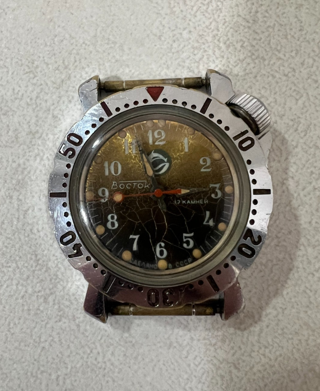 VOSTOK CADET Vintage Soviet AMPHIBIAN Military Diver … - Gem