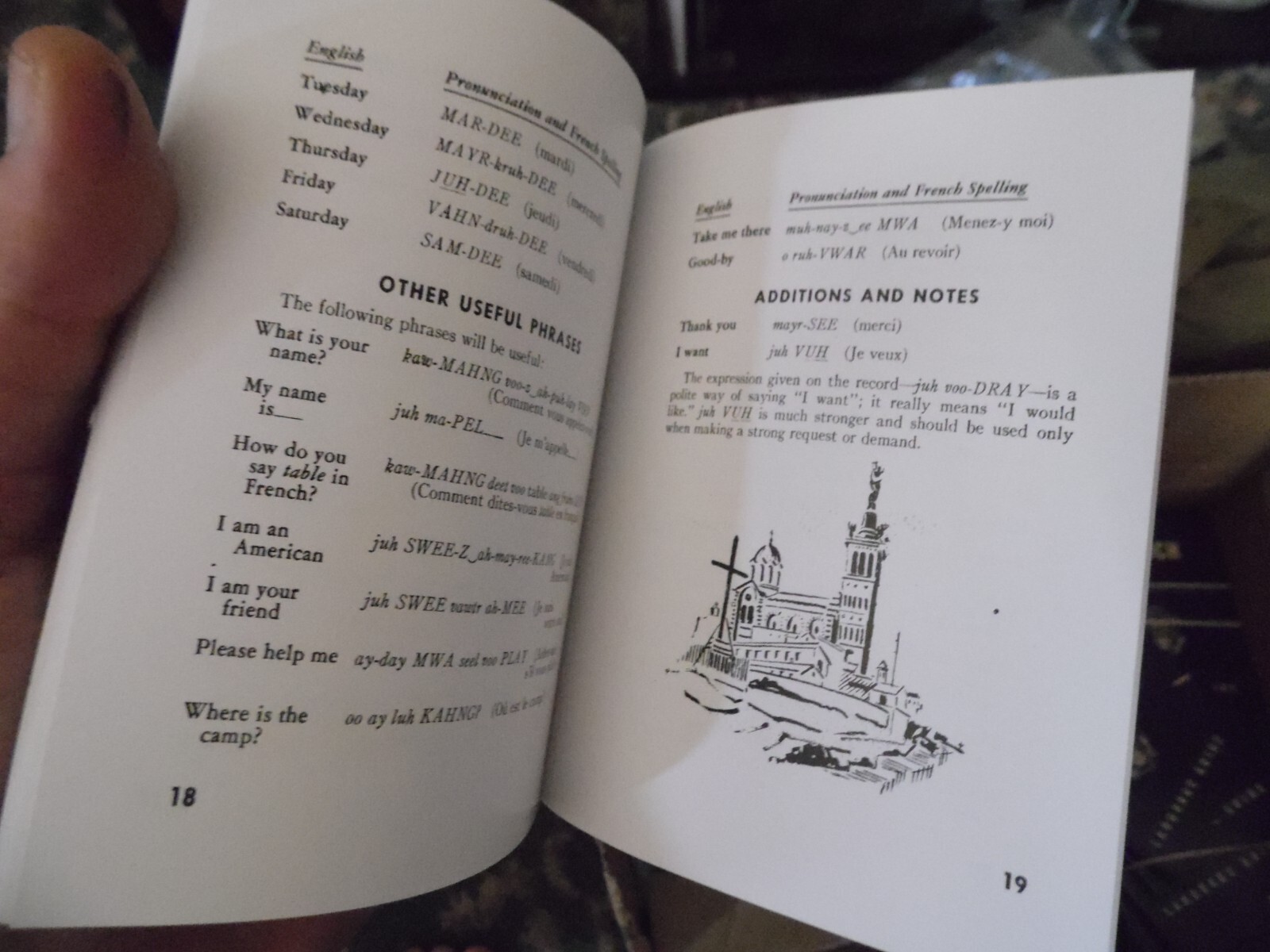 Pair of Manuals TM 30-302 TM 30-602 French Language & Phrase book ...