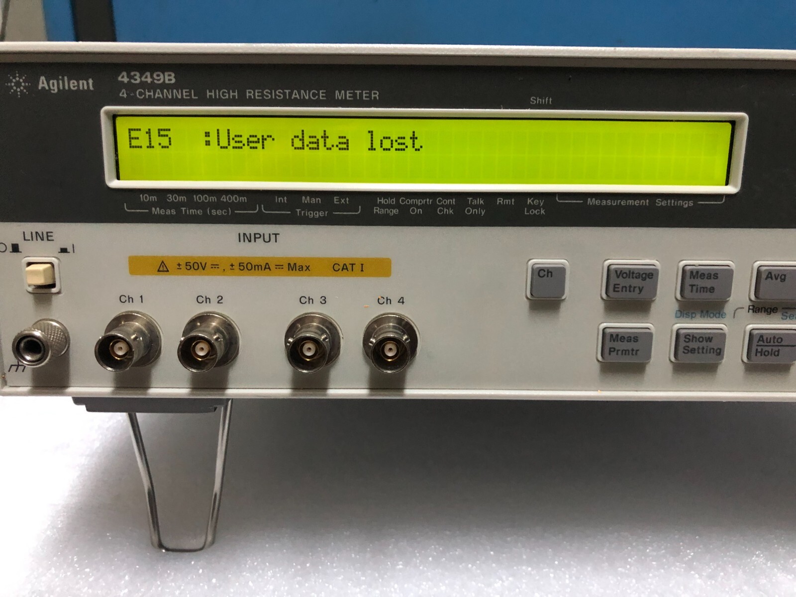Agilent 4349B 4 Channel High Resistance Meter with Option 700 | eBay