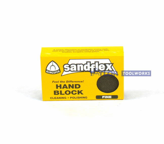Sandflex Klingspore Fine Solid Carbide Rust Remover Sanding Sponge ...