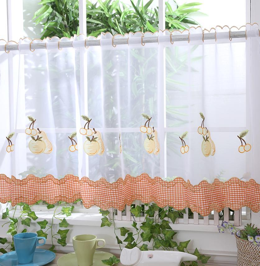 Kitchen Voile Cafe Net Curtain Panel 32 NEW Designs 12" 18" 24" Drop ...