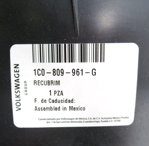 Genuine OEM VW 1C0-809-961-G Driver Front Wheel House Fender Liner 06 ...