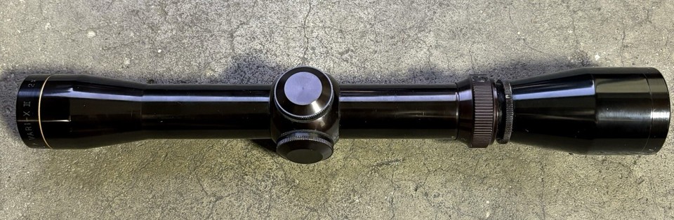 Leupold VARI-X II 2x7 Rifle Scope Gloss Black Vintage Duplex 2-7 ...