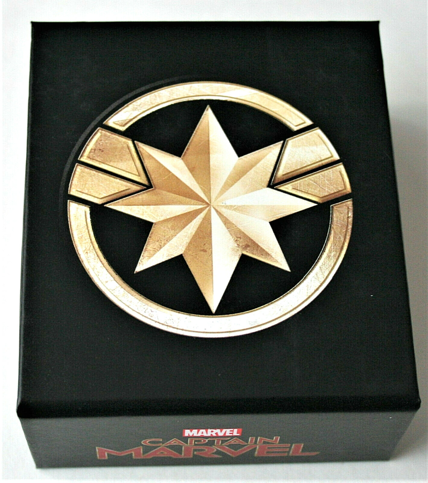 Marvel Comics Captain Marvel Cuff Links Money Clip Tie Bar 3 Pc Gift ...