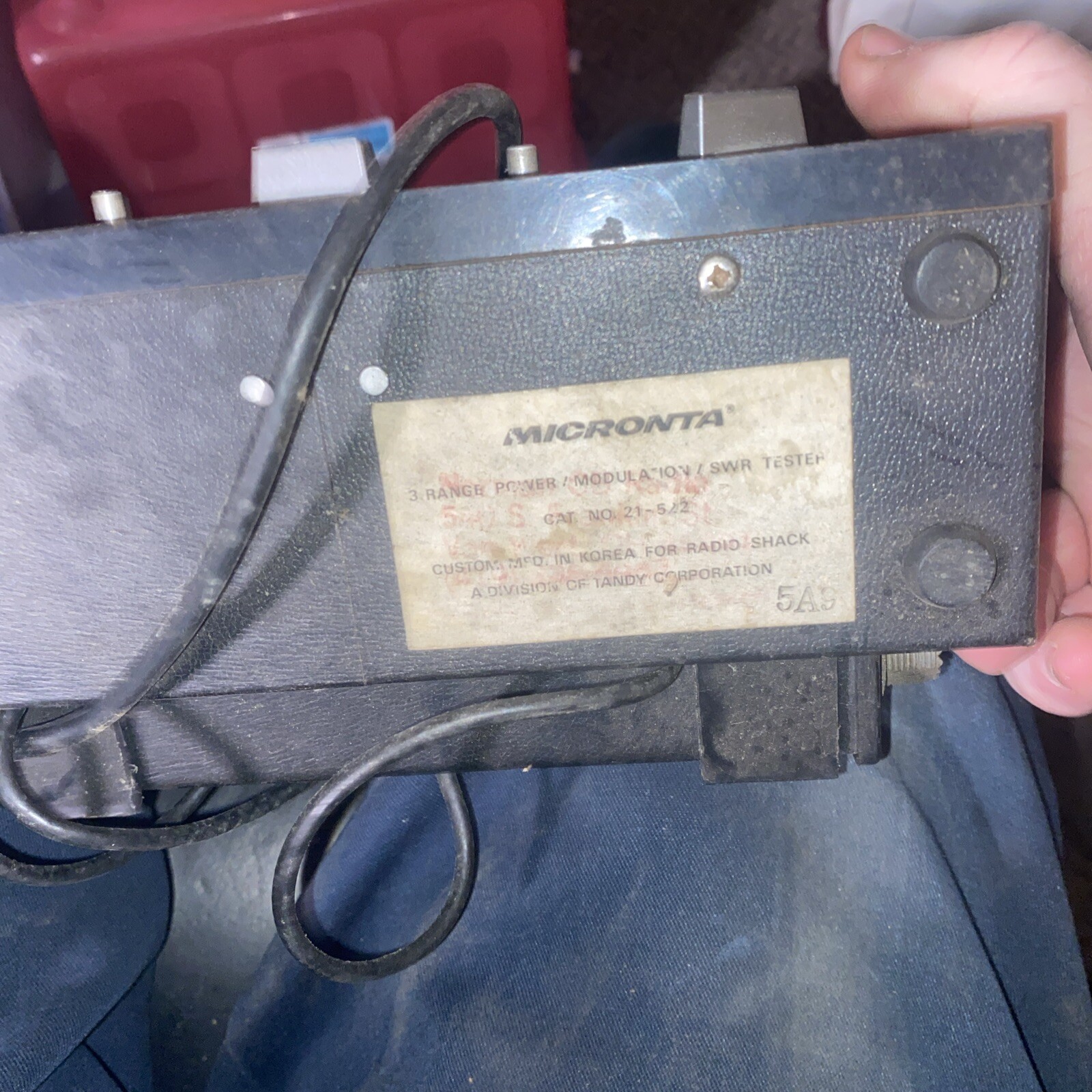 Micronta 3 Range Power Modulation SWR Tester Cat 21-522 for sale online ...