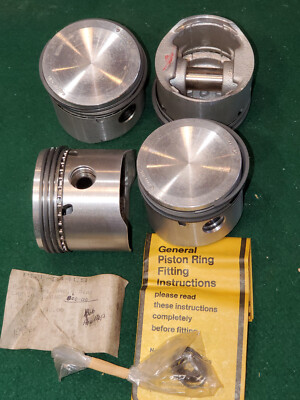 Piston Set for 1098cc +.040 Over Austin Healey Sprite MG Midget Morris ...