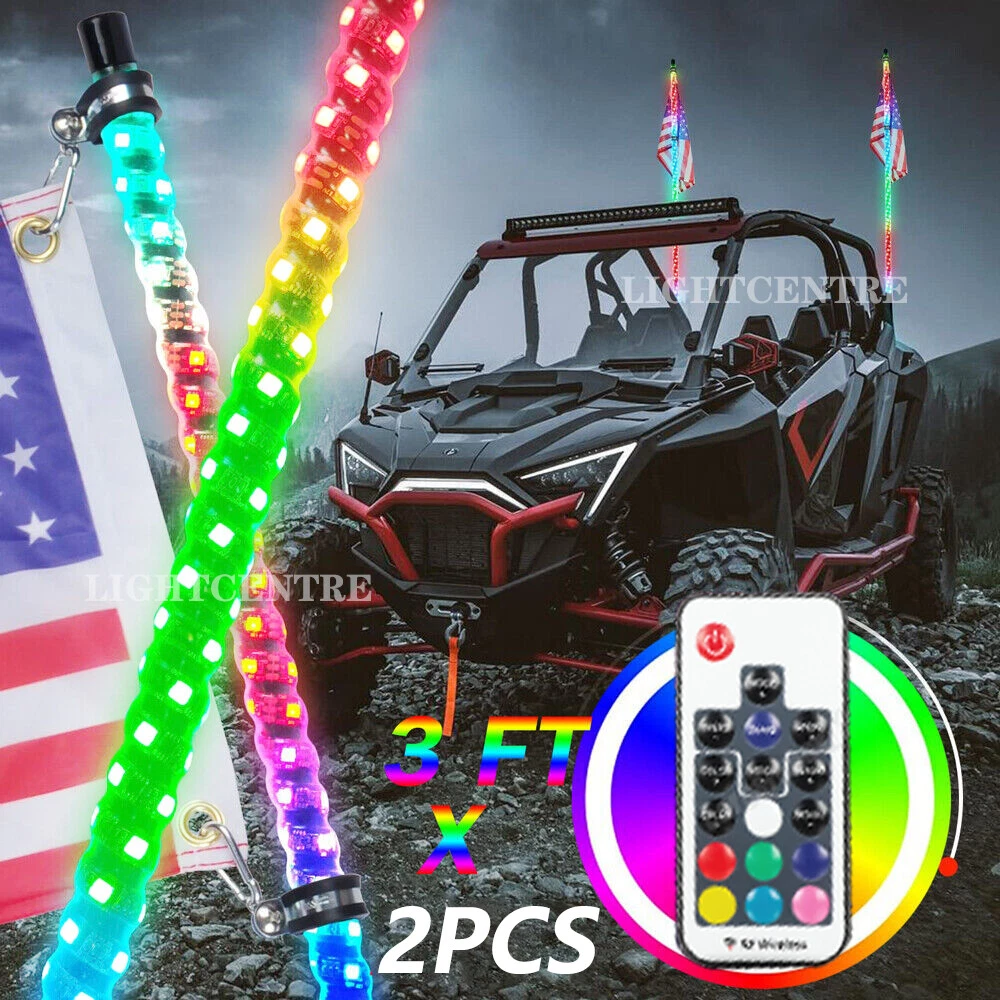 Utv Lighted Whips Shelly Lighting