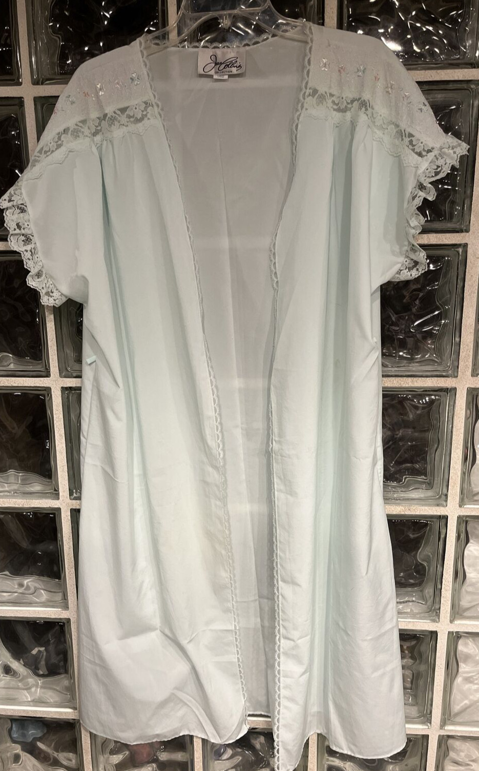 Vintage Joan Collins Collection Nightgown Robe Pale G… - Gem