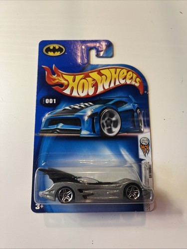 2004 First Editions Hot Wheels ZAMAC Batmobile 1/100 W/Protector | eBay