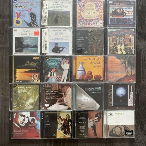 Lot Of 20 Sealed Classical Music CD CDs Sealed New Wholesale *40 | eBay