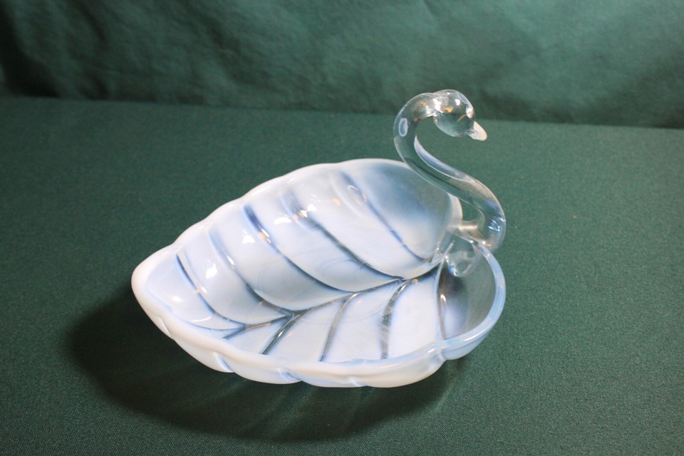 Duncan Miller Glass Swan Dish REDUCED PRICE!! | eBay