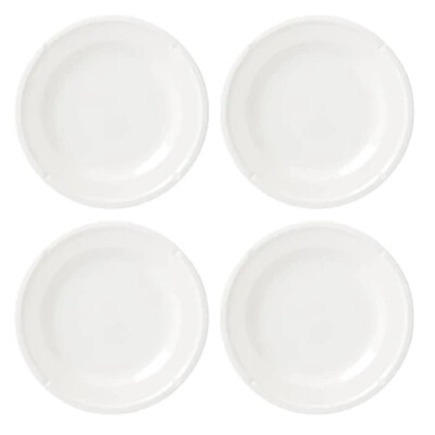 Lenox / Kate Spade China TRIBECA CREAM - Tidbit Plates - SET OF FOUR | eBay