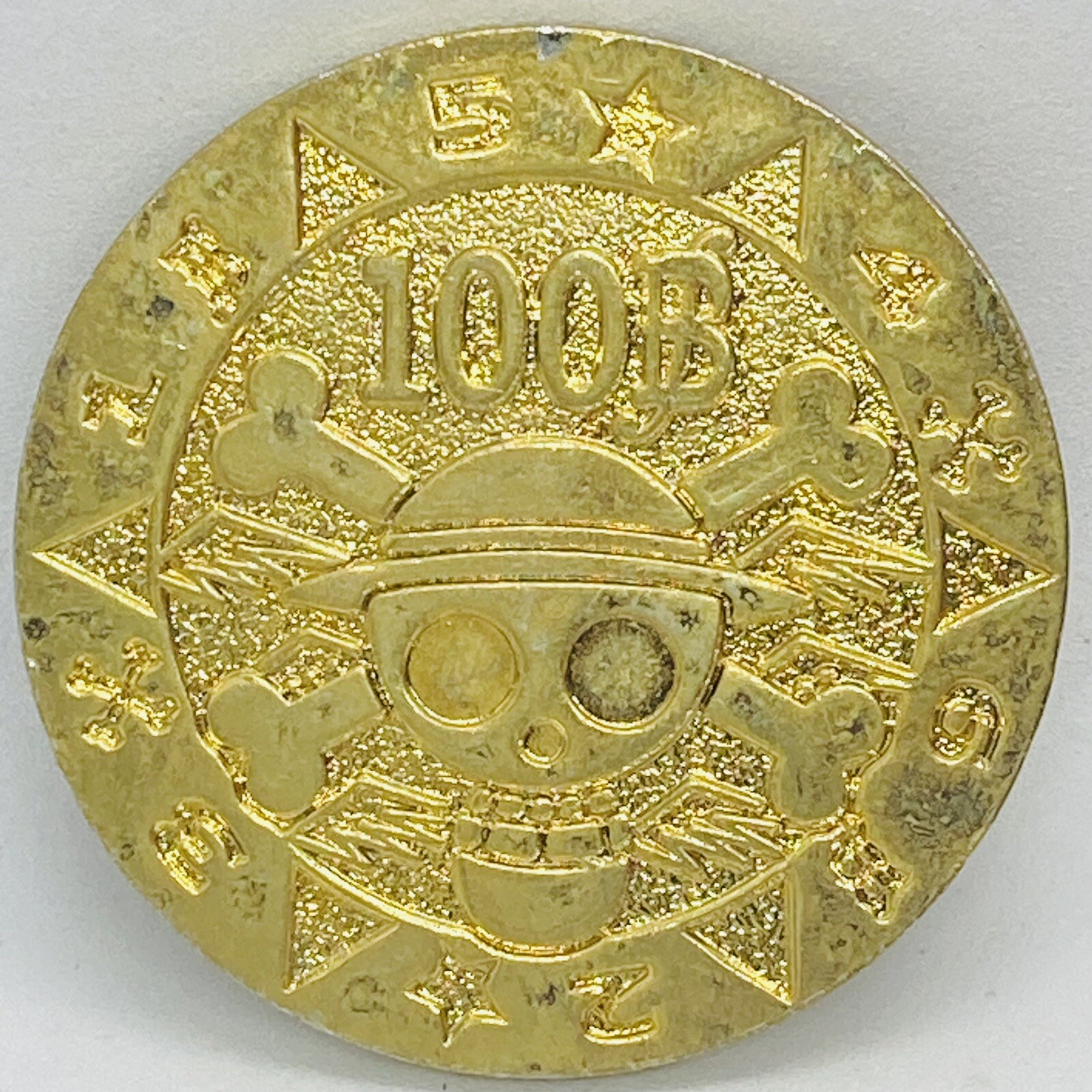 ONE PIECE Coin Sanji 100 Berry Metallic Iron Medals | eBay