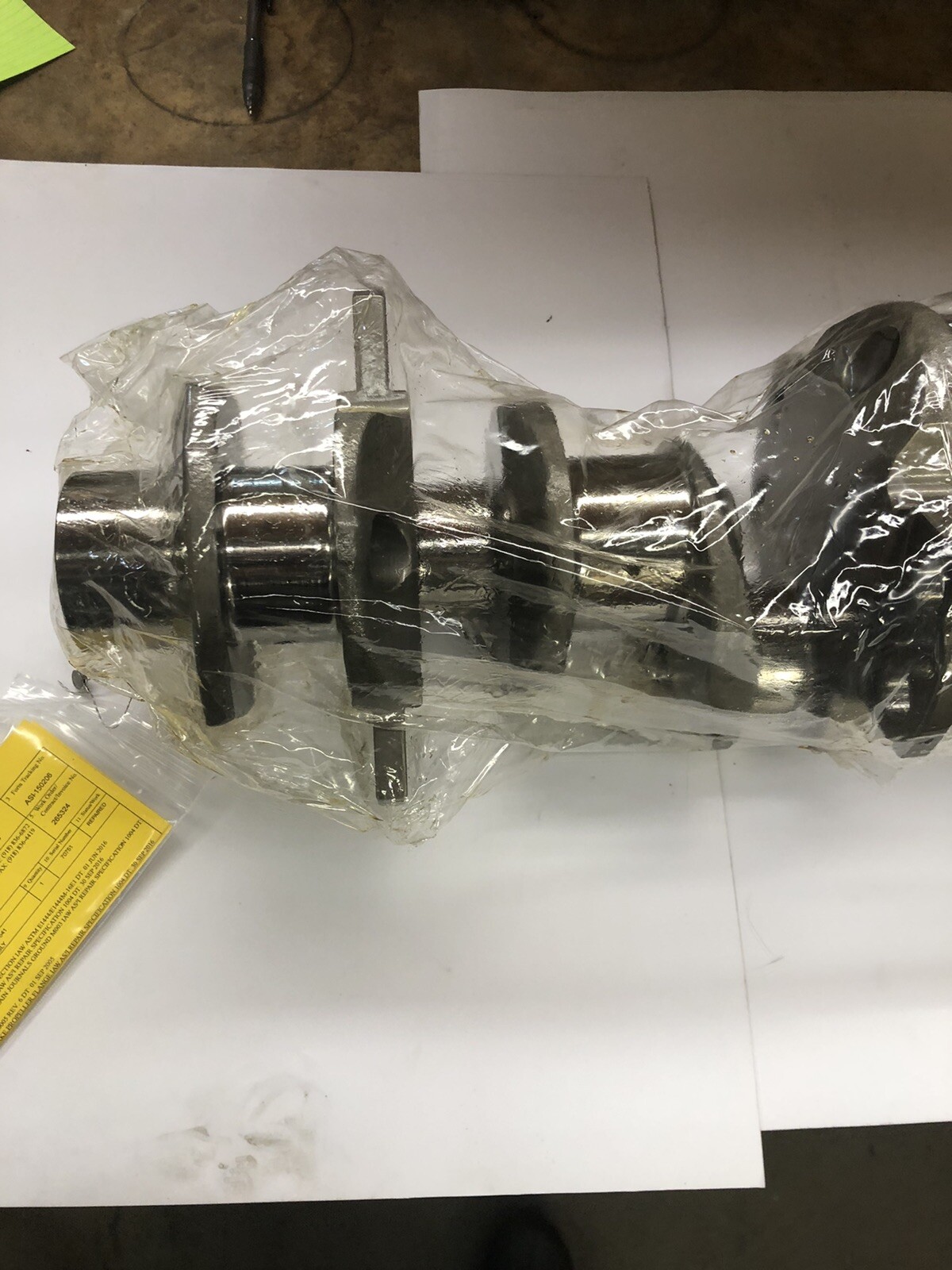 LYCOMING TIO-541 CRANKSHAFT, CRANK SHAFT CERTIFIED | eBay