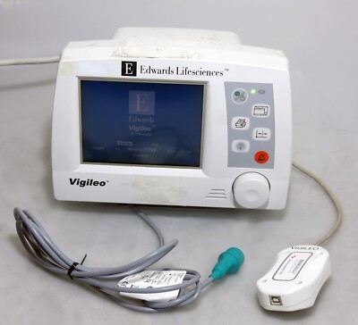 EDWARDS LIFESCIENCES MHM1 VIGILEO MONITOR w/ ACCESSORIES | eBay