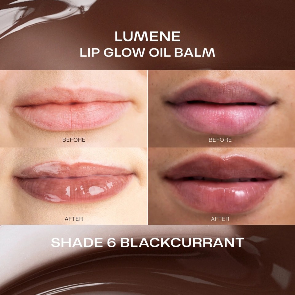 Lumene Lip Glow Oil Balm 10 ml, 100 Vegan, Wild crafted, Made in ...