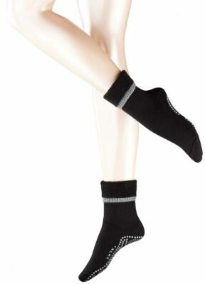 Falke Womens Cuddle Pads Socks - Black | eBay