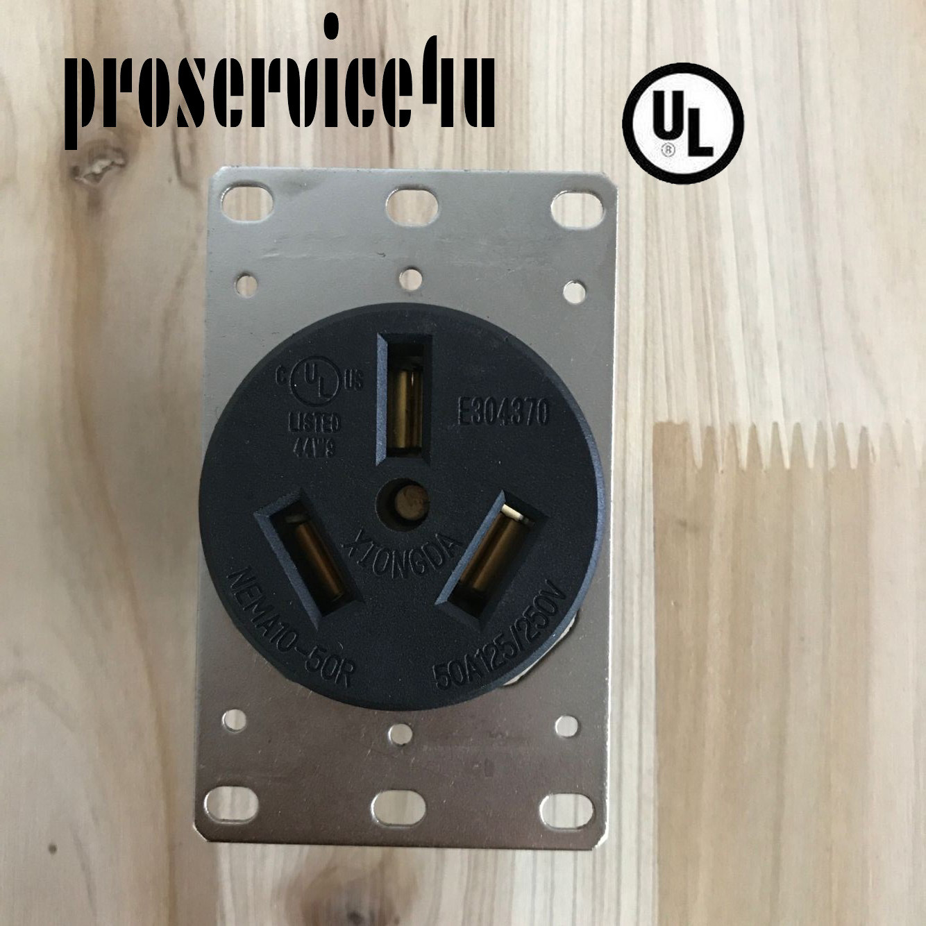 NEMA10-50P & NEMA 10-50R 125V/250V 50A High Power US Regulatory ...