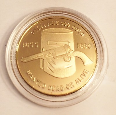 New "Ned Kelly #3" 1/10th oz HGE 999 Gold Australiana Coin, Such is ...