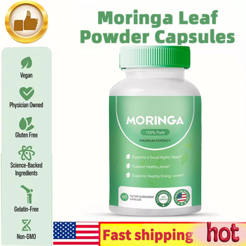 Rosabella Moringa Powder Capsules - 800mg of Pure Nutrient 60 Capsul ...