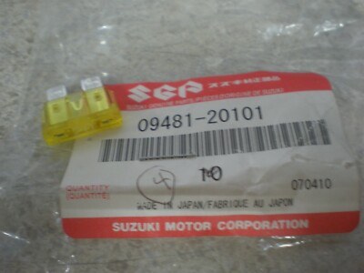 NOS OEM Suzuki Fuse (20A) 1983-00 GS500 DR200 09481-20101 | eBay