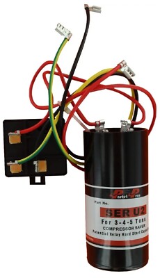CSRU2 Compressor Saver Hard Start Kit for 3.5-4-5 Ton Systems SER-U2 ...