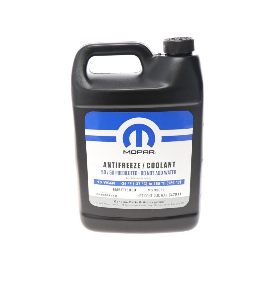 Genuine OEM Mopar OAT 50/50 Premixed 1 Gallon MS-90032 Engine Coolant ...