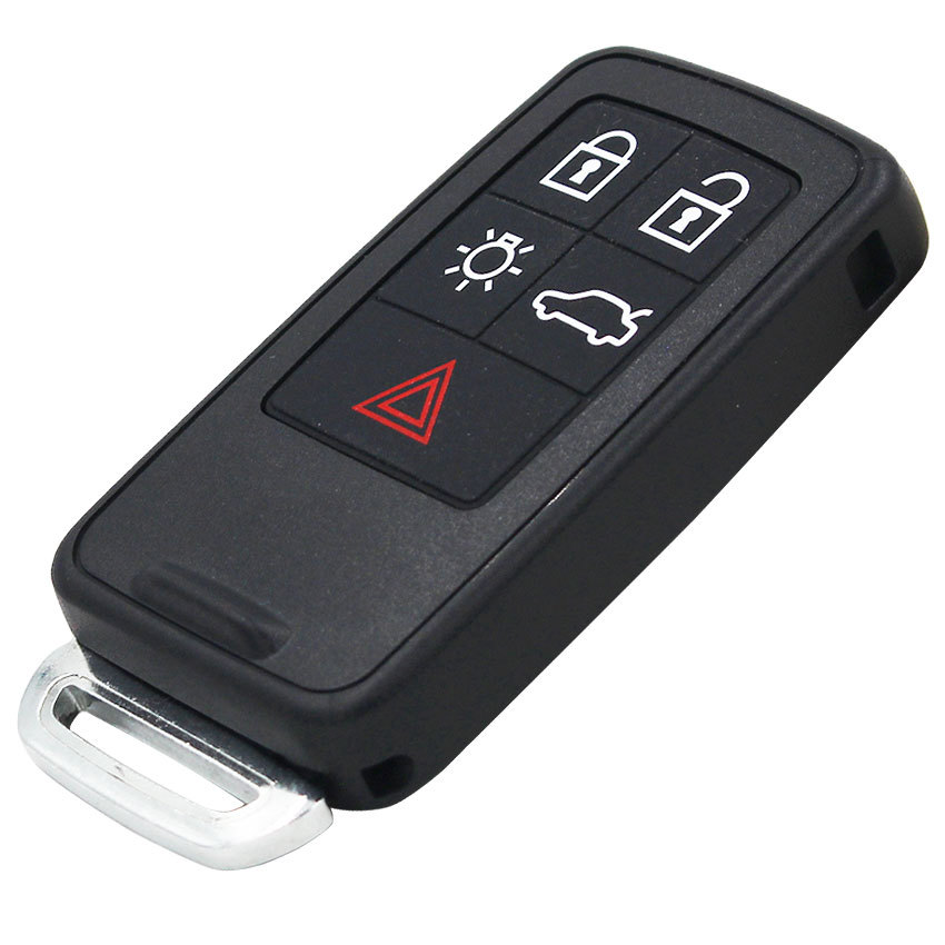 5 buttons Smart Remote Key fob for Volvo XC60 S60 S60L V40 V60 434mhz ...