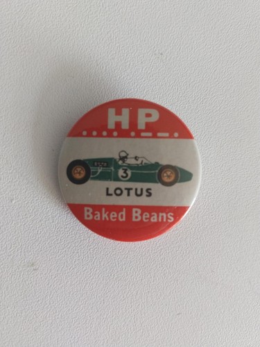 Lotus Original HP Baked Beans Promotional Button Badge | eBay