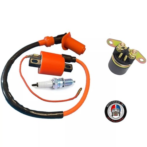 Arctic Cat 250 300 2X4 4X4 Ignition Coil + Spark Plug & Starter ...
