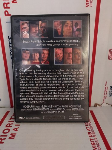 Anyone and Everyone - Documentary - DVD By Susan Polis Schutz Good Used ...